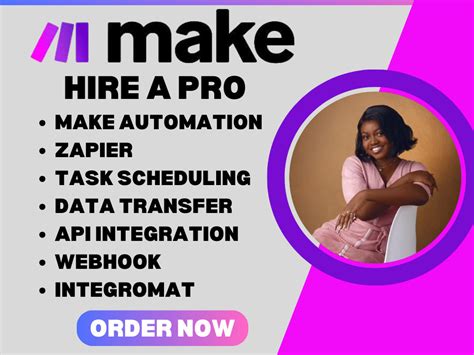 Make Com Workflow Integromat Zapier Automation Upwork