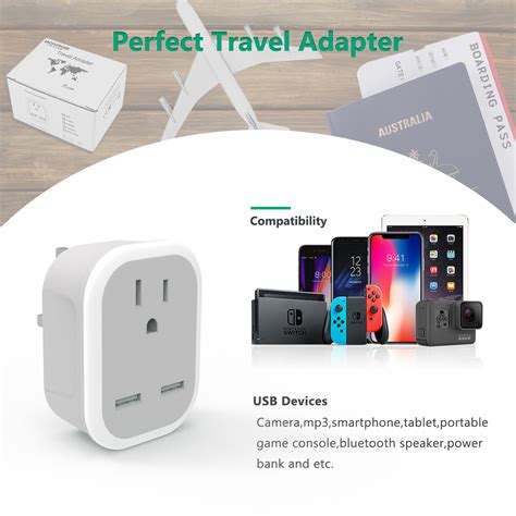 Buy Us To Uk Power Type G Plug Adapter Pack Etepon International Travel Power European