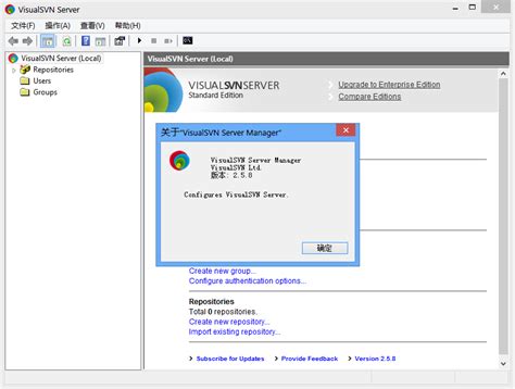 Svn服务器搭建 Svn服务器端软件visualsvn Server258 最新安装版附注册机 东坡下载