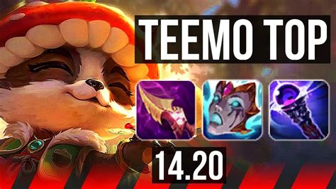 Teemo Vs Fiora Top 1300 Games Godlike Euw Diamond 1420 Youtube