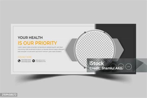 의료 소셜 미디어 커버 사업 홍보 병원 배너 템플릿 디자인 벡터 일러스트 레이 션 소셜 미디어 템플릿에 대한 스톡 벡터 아트 및