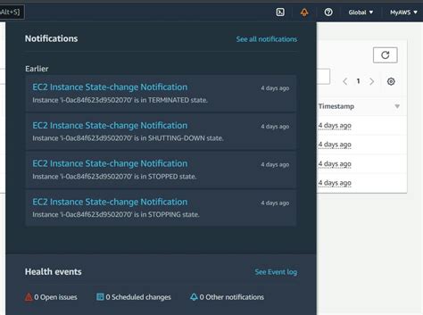 Configure Aws User Notifications For Aws Services