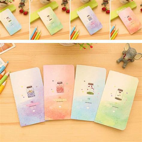 Mini Cute Kawaii Journal Diary Notebook With Lined Vicedeal