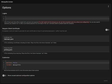 Setting Up Mqtt In Home Assistant Container Installation Home