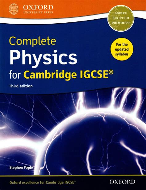 Complete Physics For Cambridge IGCSE Third Edition PDFCOFFEE COM