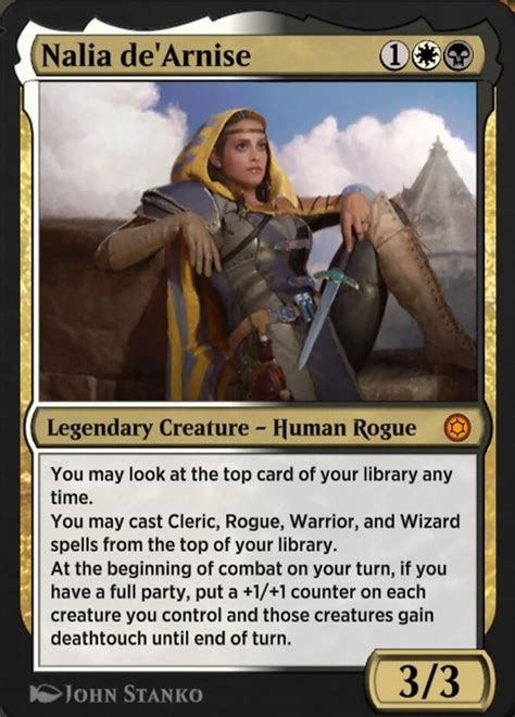 Nalia Dearnise · Alchemy Horizons Baldurs Gate Hbg 244 · Scryfall