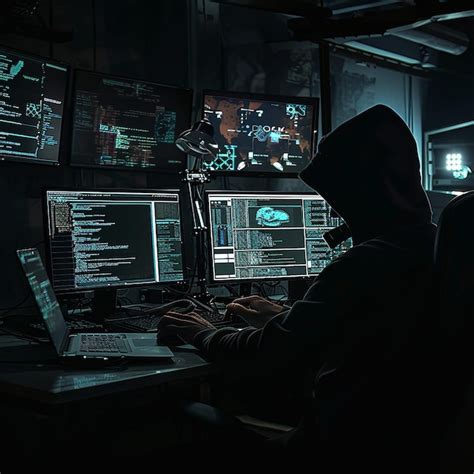 Premium Photo Ethical Hacker Performing Penetration Testing