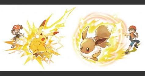 Pokemon Let S Go Partner Pokemon Exclusive Moves List Location Pikachu Eevee Gamewith