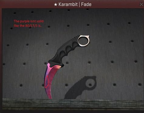 The Best Karambit Fade Guide