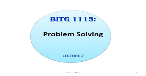 Pdf Chapter 2 Problem Solving Method 2 Design The Algorithm Flowchart V 10 V