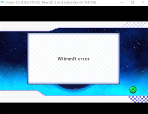 Problem To Conect Server Mkwii On Dolphin Rwiimmfi