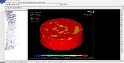 Ansys Apdl 瞬态动力学分析案例——圆柱型仿体弹性波传播的特性分析 开源 哔哩哔哩