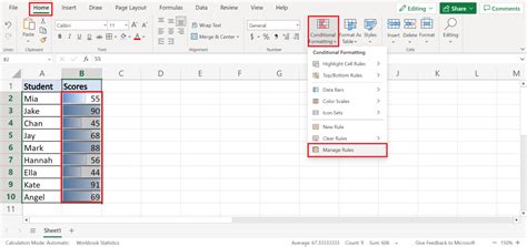 How To Add And Customize Data Bars In Excel Sheetaki