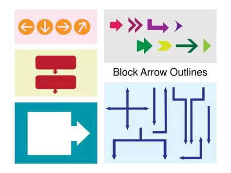 PPT Block Arrow Outlines PowerPoint Presentation Free Download ID 175722