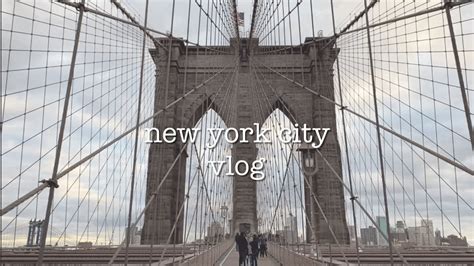 New York Vlog 브런치먹고 브루클린 브릿지 걷는 뉴욕 외노자 브이로그 Youtube