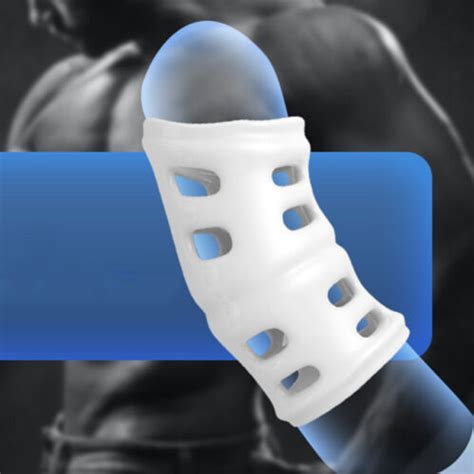 Penis Sleeve Sex Stronger Erection Cock Ring Foreskin Phimosis Curing