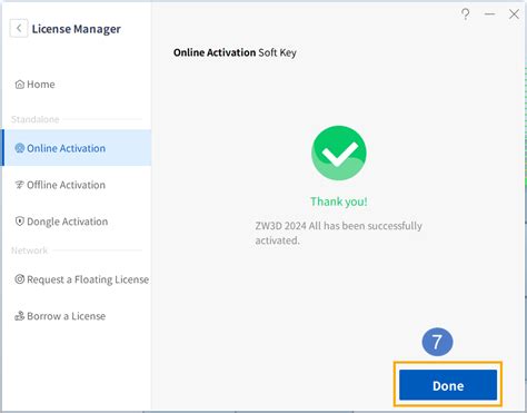 Zw3d Standalone Version Online Activation Guidance Technical Knowledge Base En Confluence