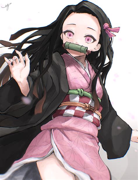 Kamado Nezuko Kimetsu No Yaiba Drawn By Eigh Danbooru