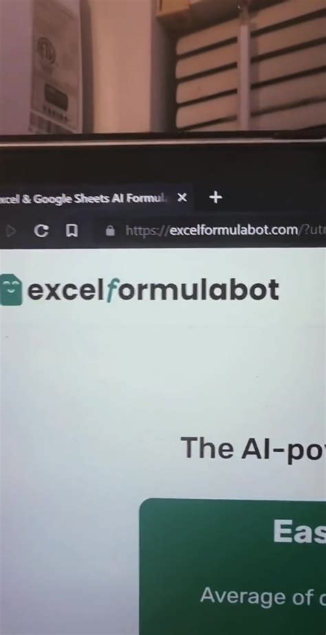 Say Goodbye To Manual Formula Creation In Excel With Excelformulabot You Can Easily Turn Your