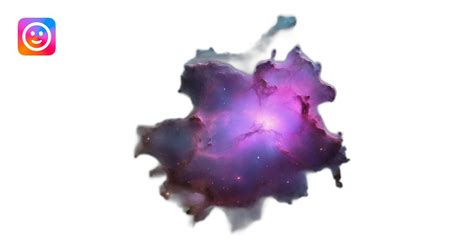 realistic nebula in cosmic space emoji ai emoji generator