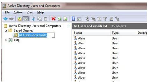 LDAP Queries Examples For Active Directory From The Saved Queries Techyv