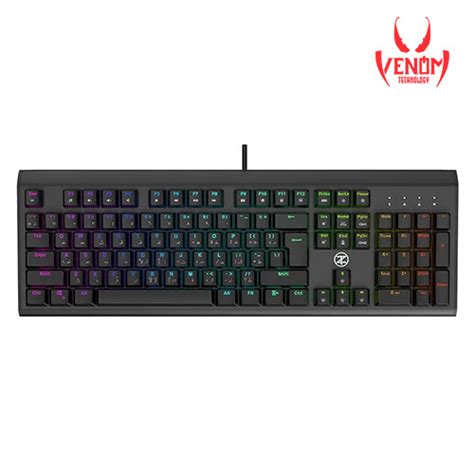 TechnoZone E 26 Gaming Mechanical Keyboard فينوم تكنولوجي