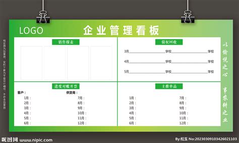 企业管理看板设计图 广告设计 广告设计 设计图库 昵图网