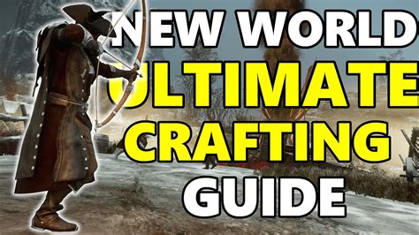 New World Mmo Ultimate Crafting Guide Everything You Need To Know Youtube