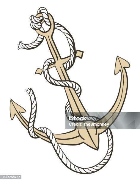 만화 섬 해적 지도 아이템 닻 손으로 그린 기호 새겨진 스타일 벡터 일러스트 레이 션 절연 통하고 있는 백색 배경 검색에 대한 스톡 벡터 아트 및 기타 이미지 Istock
