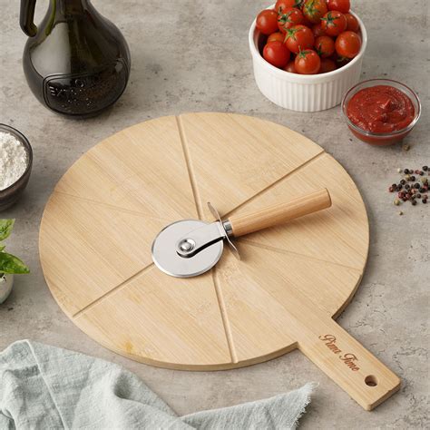 Set Corta Pizza Tabla Universal