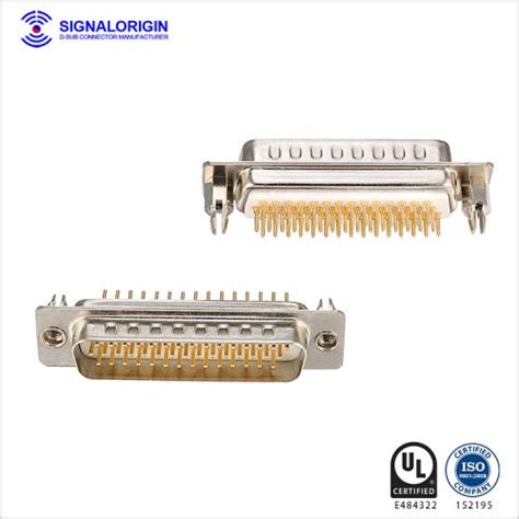 High Density Right Angle 78 Pin D Sub Connector Connector Suppliers
