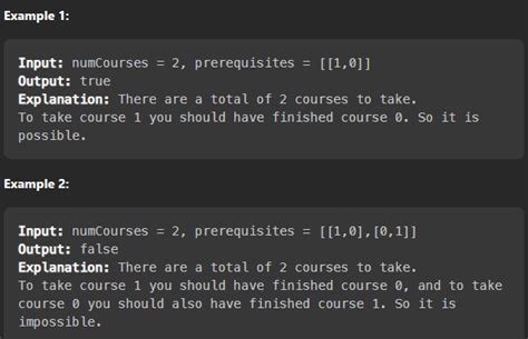 Course Schedule Leetcode C