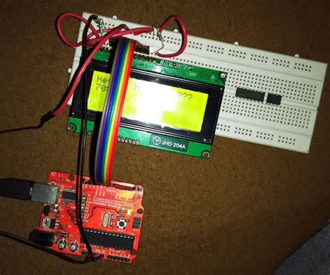 Interfacing 20x4 Lcd With Arduino Liquid Crystal Display Arduino