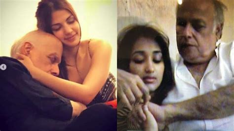 Pooja Bhatt And Mahesh Bhatt Kissing