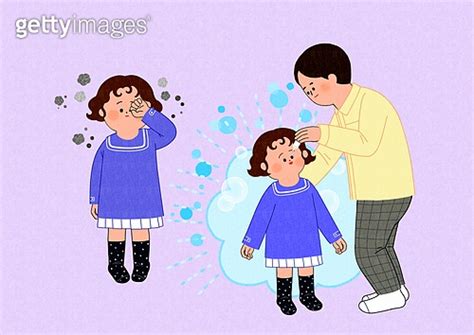 질병 예방접종 주사 보호 컨셉 어린이 인간의나이 건강관리 주제 결막염 점안기 약 안과 이미지 Jv11353972 게티이미지뱅크