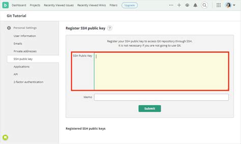 Ssh Connection Settings Git Tutorial Nulab