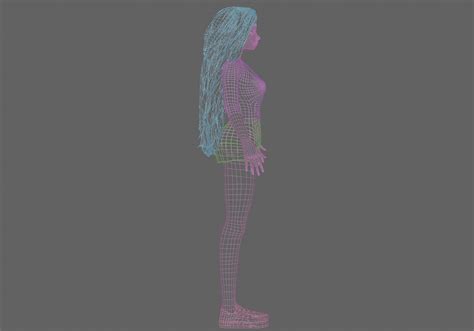 3d Model Pretty Cute Girl V37463 Turbosquid 2263613