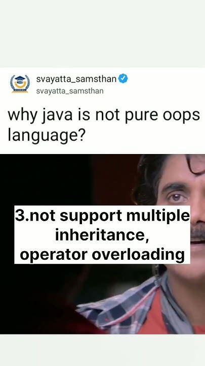 why java is not pure objectorientedprogramming language interview javaprogramming freshers