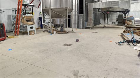 Self Leveling Sealant In Joints With 1 5° Grade R Concrete