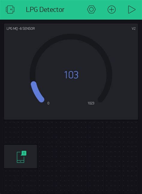 Blynk Lpg Detector Iot Project Mq 6 Blynk App