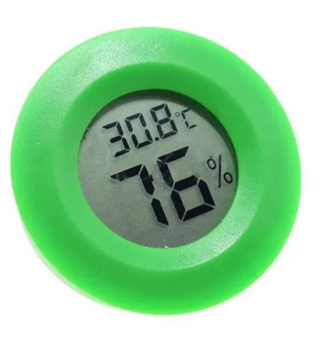 Round Digital Temperature And Humidity Sensor Riverwood Stores