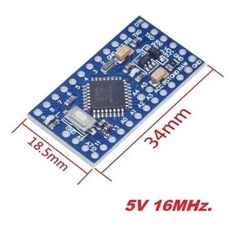 10 Placas Arduino Pro Mini Atmega328p 5v 16mhz Ou 33v 8mhz Parcelamento Sem Juros