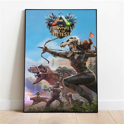 Ark Survival Evolved Poster Wall Art And Home Decor Open World