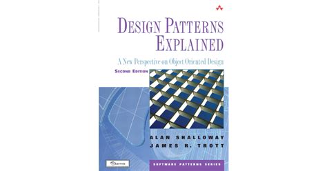 Design Patterns Explained A New Perspective On Object Oriented Design