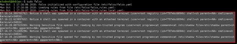sysdig faclo attacking and auditing docker containers and kubernetes