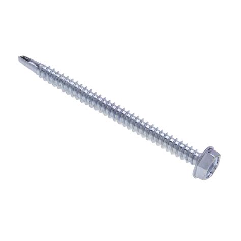 12 X 1 12 In 516 Indented Hex Head Self Drilling And Tapping Screws