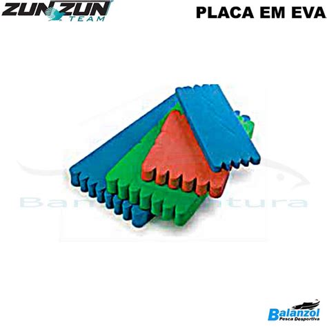 Zun Zun Placa Em Eva 20 X 10 X 2 Cm