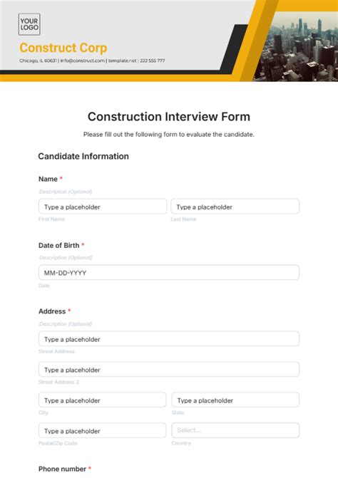 Free Exit Interview Form Template To Edit Online