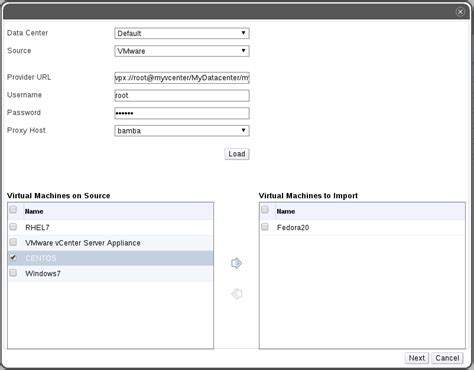 Virt V2v Integration Ovirt