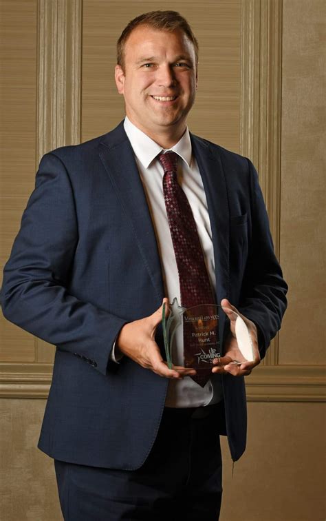 Patrick Hunt Honored With Up And Coming Award Baty Otto Scheer Pc